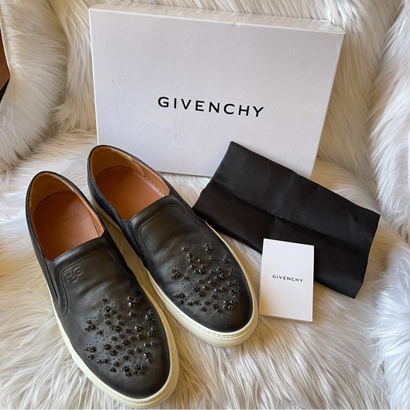 Givenchy | Shoes | Givenchy Crystal Embellished Skate Men Sneake Shoe ...